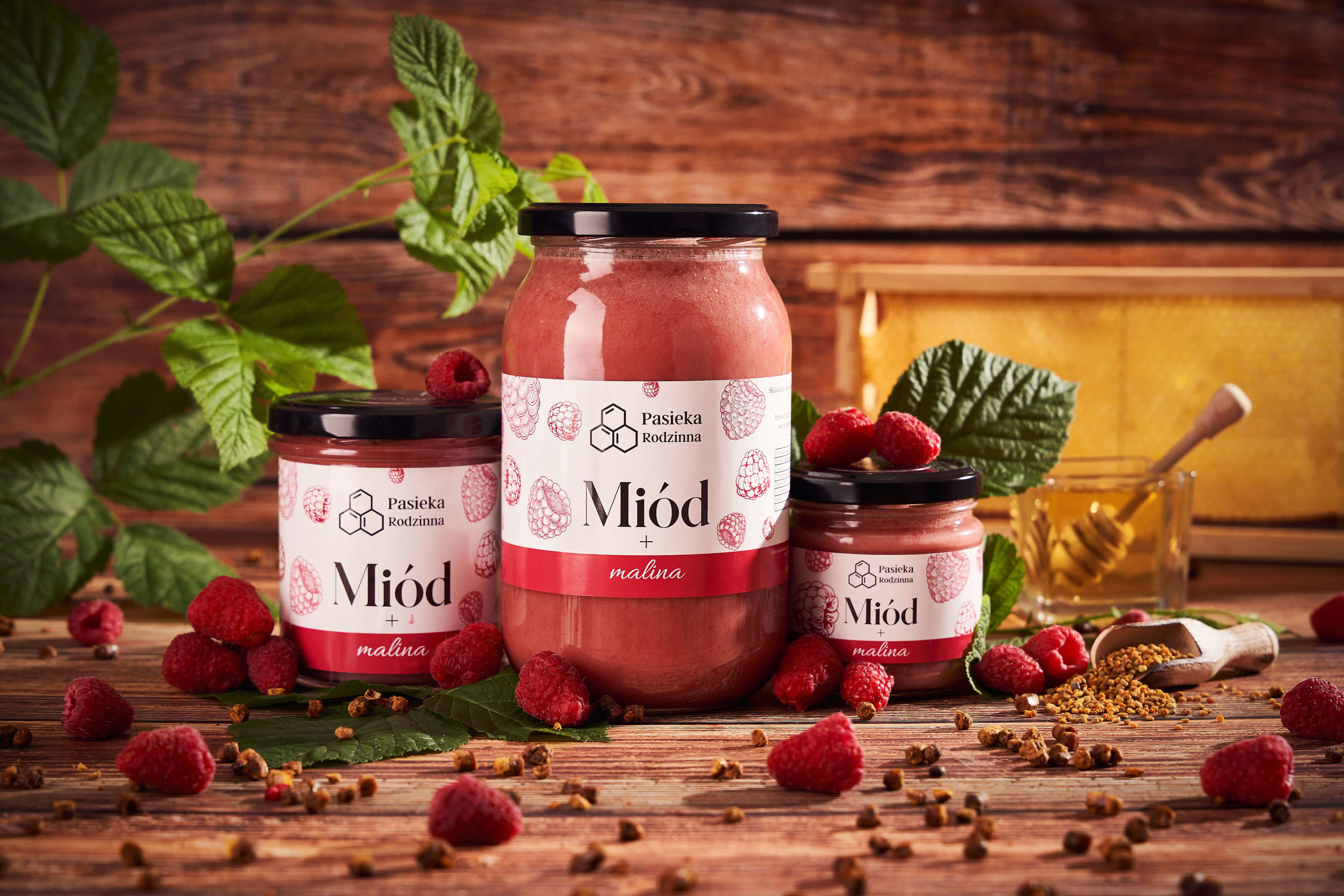 Miód z Malinami - Pyszne i Zdrowe Połączenie | Pasieka Rodzinna